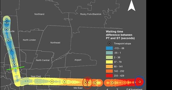 Does real-time transit information reduce waiting time? Probably not ...